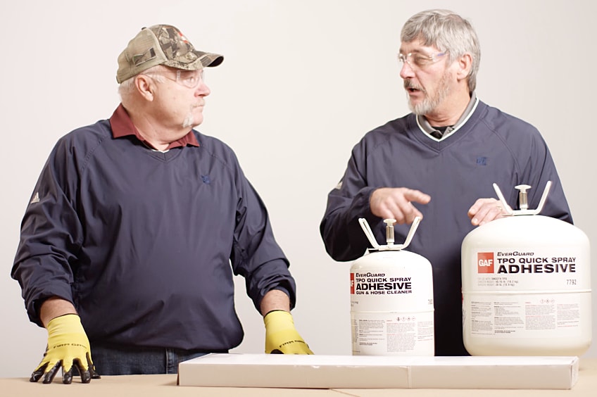 TPO Quick Spray Adhesive Product Overview Video