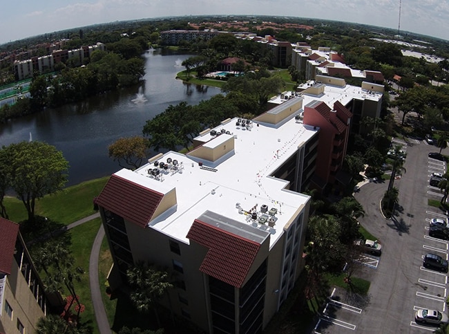 3 Types of Moisture in Low Slope Roofing Systems