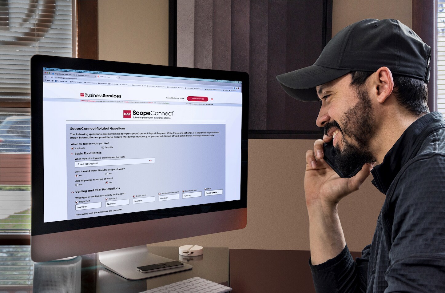 With the GAF ScopeConnect Service Insurance Restoration Work Becomes Easier