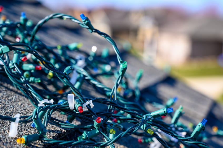 How to Put Up Holiday Lights and Seasonal Decor Without Risk